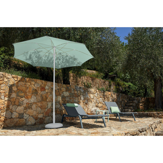 Parasol Shadoo D250 Menthe Glaciale par Fermob - Cosy Maison