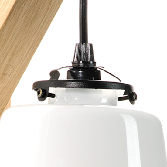 Abat-jour en verre soufflé Clochette Angel Des Montagnes -Cosy Maison